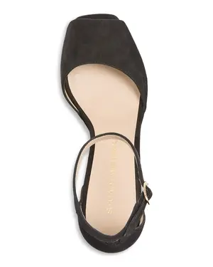 STUART WEITZMAN Sabrina Platform Sandals - Black