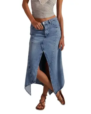 Free People Aquarius Maxi Skirt