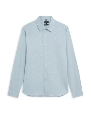 Ted Baker London Olweno Long Sleeve Slim Fit Shirt - Light Blue