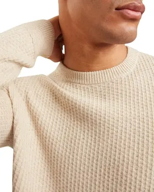 Ted Baker London Crewneck Sweater - Natural