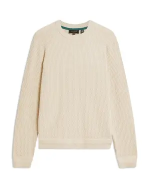 Ted Baker London Crewneck Sweater - Natural