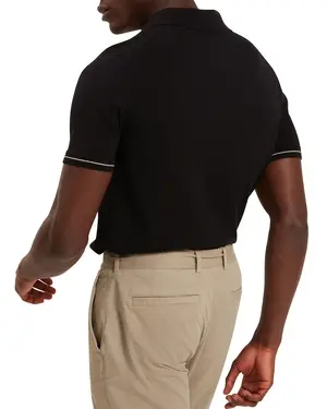 Ted Baker London Chapal Chevron Stitch Polo Shirt