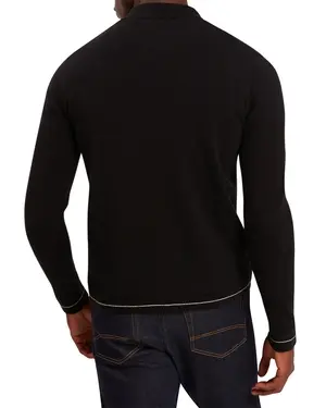 Ted Baker London Lysand Zip Sweater - Black