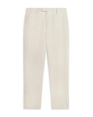 Ted Baker London Slim Fit Linen Pants - Ecru