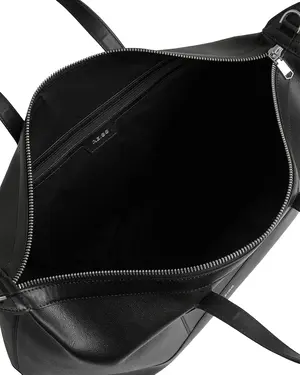 REISS Micro Grain Leather Hold All Bag