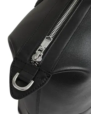 REISS Micro Grain Leather Hold All Bag
