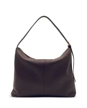 REISS Suede And Grain Leather Tote