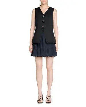 Sandro Nilda Short Bubble Dress