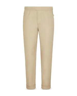 Onia Linen Cotton Stretch Cuff Pants