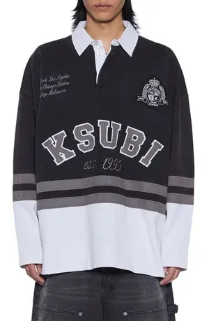 Ksubi Duke Graphic Rugby Jersey