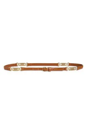 FRAME The Twisted Link Belt - Camel