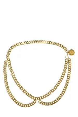 Chanel Medallion Chain Belt - Gold