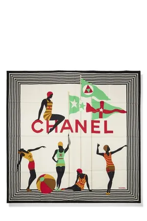 Chanel Multicolor Silk Scarf - Multi