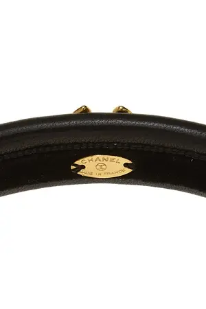 Chanel Leather Headband