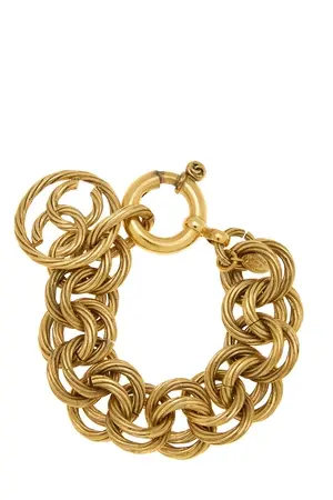 Chanel Cc Chain Bracelet - Gold
