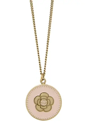 Chanel Camellia Pendant Necklace