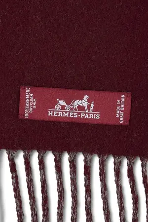 Hermès Multicolor Cashmere Scarf - Multi