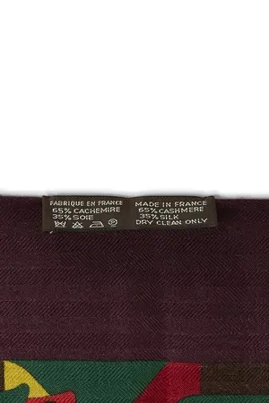 Hermès Multicolor 'rocabar' Muffler