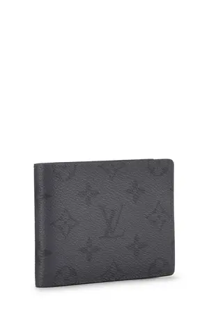 LOUIS VUITTON Monogram Eclipse Reverse Slender Wallet