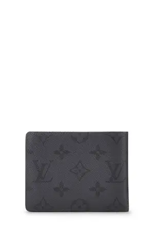 LOUIS VUITTON Monogram Eclipse Reverse Slender Wallet