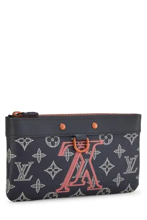 LOUIS VUITTON Monogram Upside Down Pochette Apollo