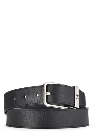 LOUIS VUITTON Taurillon Pont Neuf 90 - Black