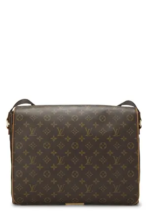 LOUIS VUITTON Monogram Abbesses Messenger Bag - Brown