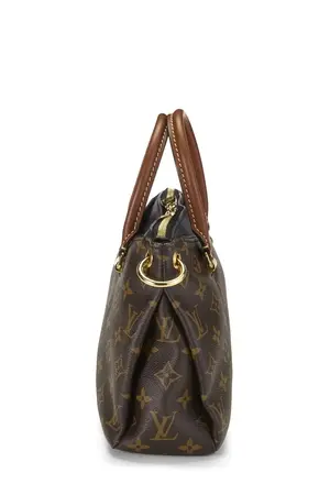 LOUIS VUITTON Monogram Canvas Pallas - Black