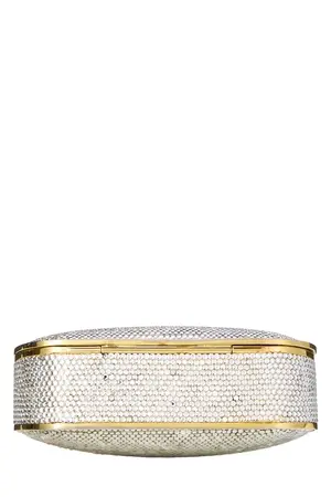 Judith Leiber Crystal Embellished Minaudière