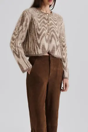 MALINA Aislinn Alpaca Blend Cardigan