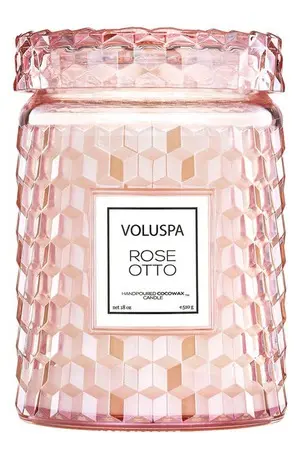 Voluspa Rose Otto Large Jar Candle - No Color