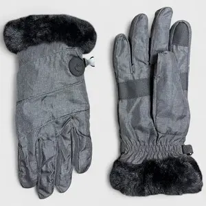 CANADA WEATHER GEAR Winter Touchscreen Gloves Grey