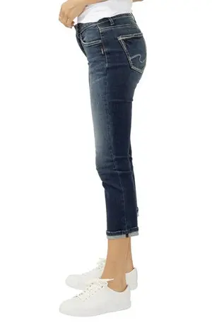 SILVER JEANS CO. Suki Curvy Mid-rise Capri Jeans - Florida