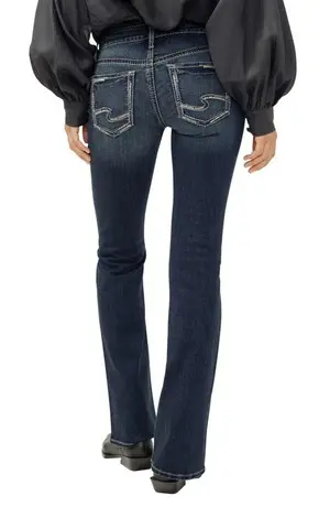 SILVER JEANS CO. Britt Curvy Low Rise Bootcut Jeans