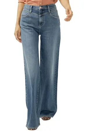 SILVER JEANS CO. High Rise Wide Leg Jeans