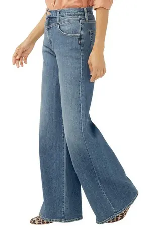 SILVER JEANS CO. High Rise Wide Leg Jeans