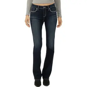 SILVER JEANS CO. Elyse Slim Bootcut Jeans
