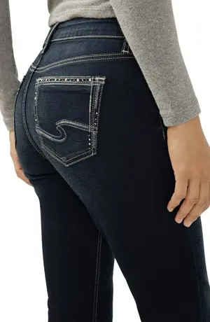 SILVER JEANS CO. Elyse Slim Bootcut Jeans