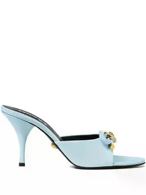 Versace 85mm Opera Bow Stiletto-heel Sandals