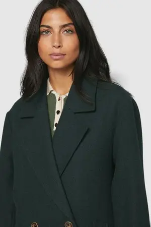 WALLIS Double Breasted Car Coat