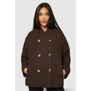 Brown Peacoats