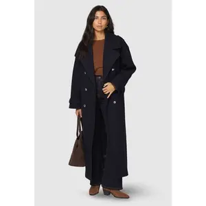 WALLIS Wide Lapel Trench Coat