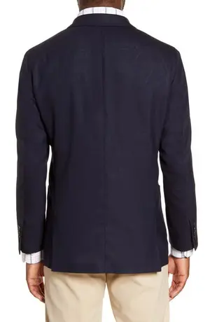 Mizzen+main Lavelle Summerweight Navy Wool Blazer