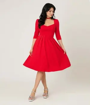 Plus Size Swing Dresses