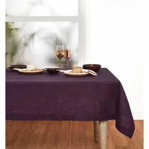 Solino Home Linen Tablecloth For Dining Table Grape