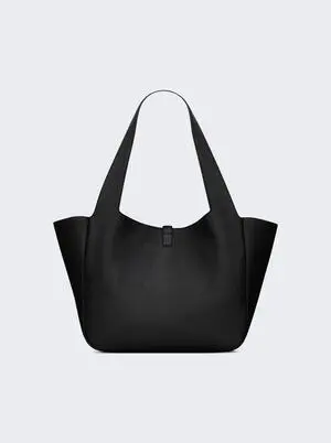 Saint Laurent Le 5 À 7 Bea Tote Bag In Deerskin Leather