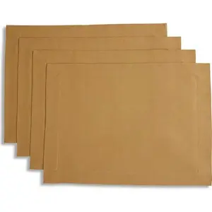 SOLINO HOME Linen Placematsfete Caramel