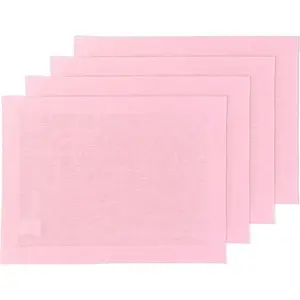 SOLINO HOME Linen Placematsfete Pink Lemonade