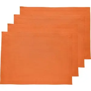 SOLINO HOME Linen Placematsfete Pumpkin