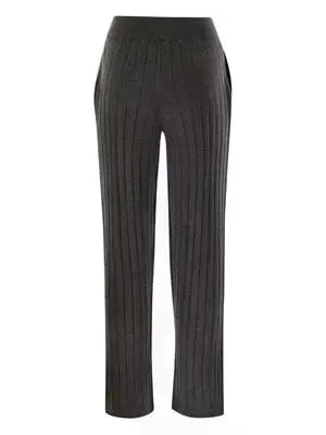 Brunello Cucinelli Ribbed Knit Trousers